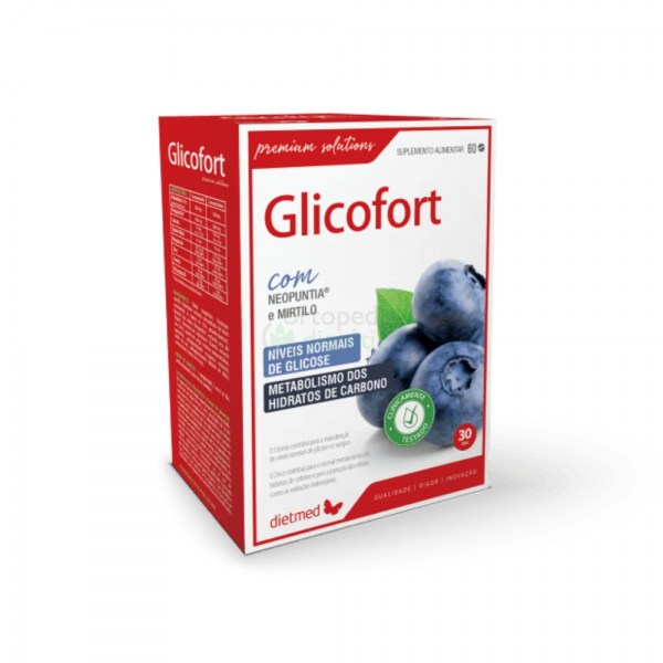 Glicofort | Embalagem 60 comprimidos - Ortopedia e Dietetica