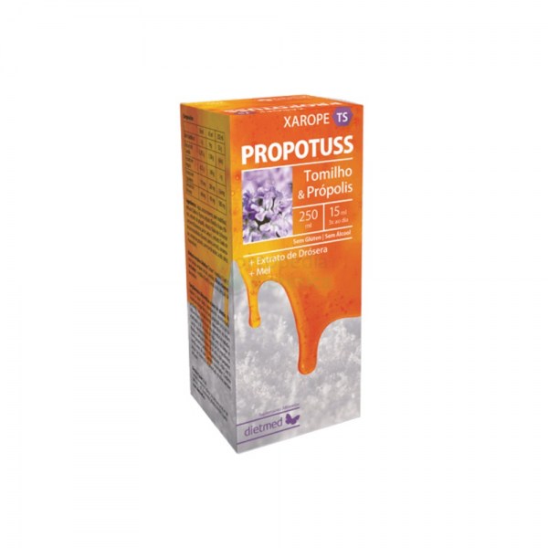 Propotuss TS | Embalagem 250 ml de Xarope - Ortopedia e Dietetica