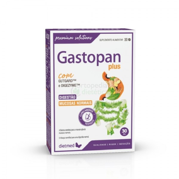 Gastopan Plus | Embalagem 30 comprimidos - Ortopedia e Dietetica
