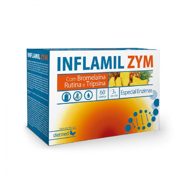 Inflamil Zym| 60 comprimidos - Ortopedia e Dietetica