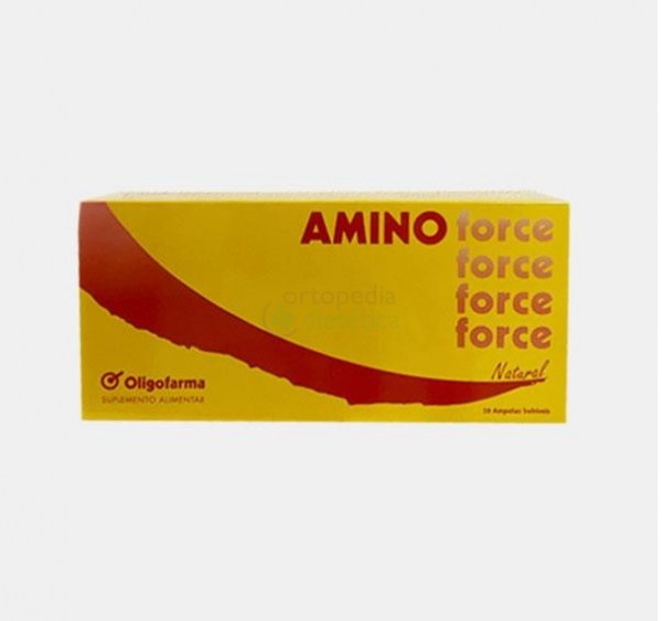 Aminoforce | Embalagem 20 ampolas - Ortopedia e Dietetica