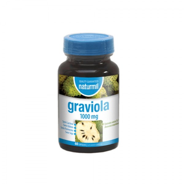 Graviola 1000mg | Embalagem 60 cápsulas - Ortopedia e Dietetica