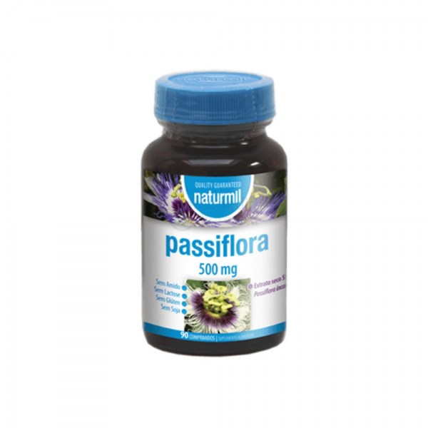 Passiflora 500mg | Embalagem 90 comprimidos - Ortopedia e Dietetica