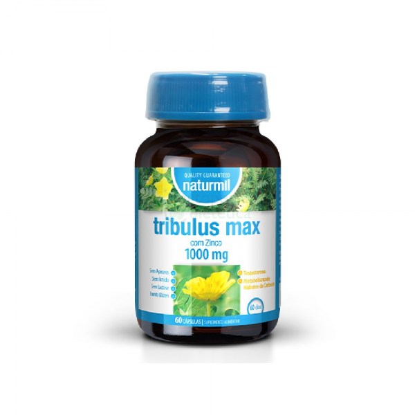Tribulus Max 1000mg | Embalagem 60 cápsulas. - Ortopedia e Dietetica