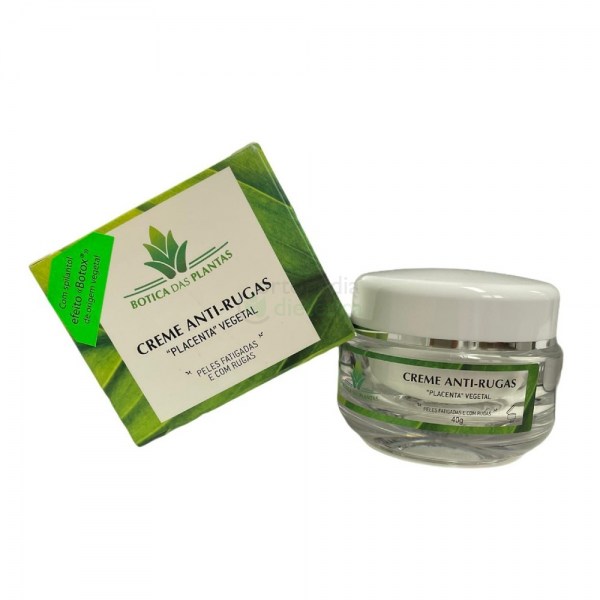 BOTICA PLANTAS Creme Anti-Rugas | Embalagem 40gr - Ortopedia e Dietetica